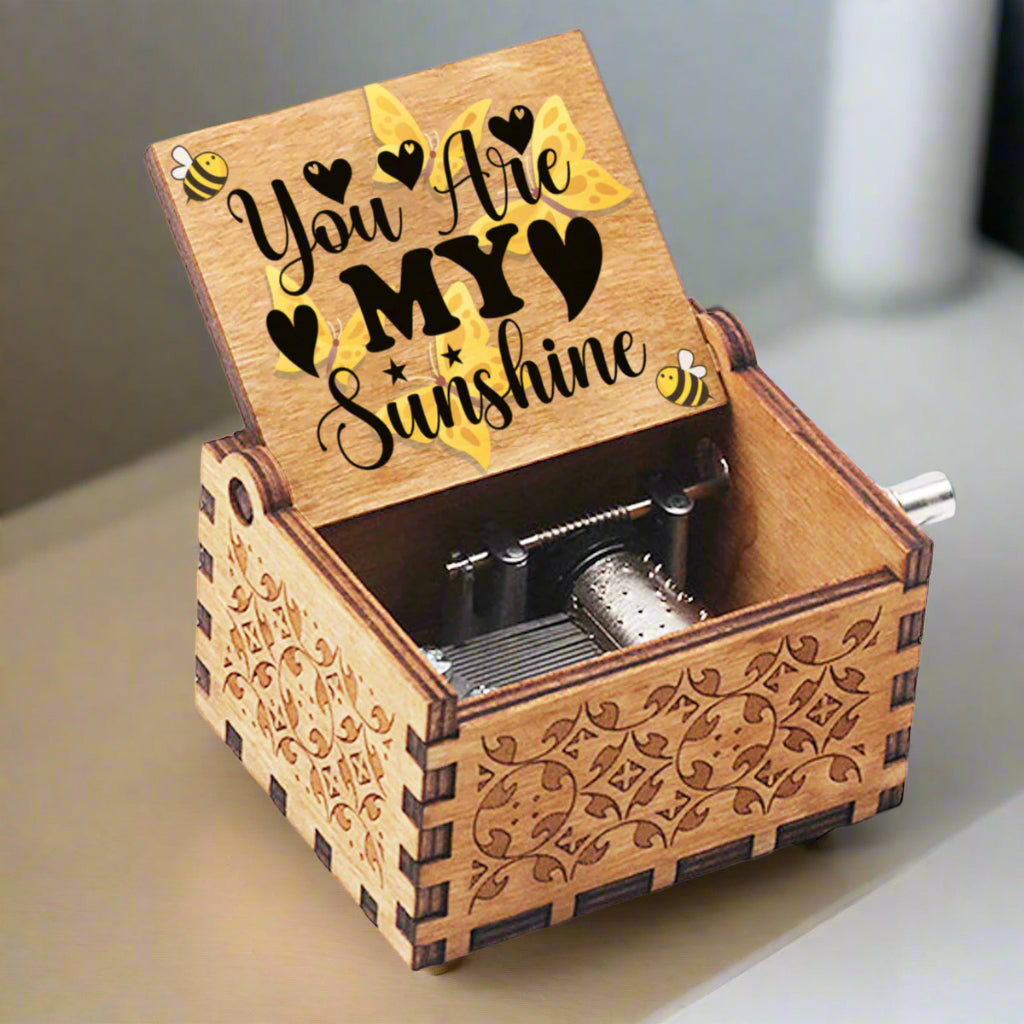 Sunshine Bee Music Box