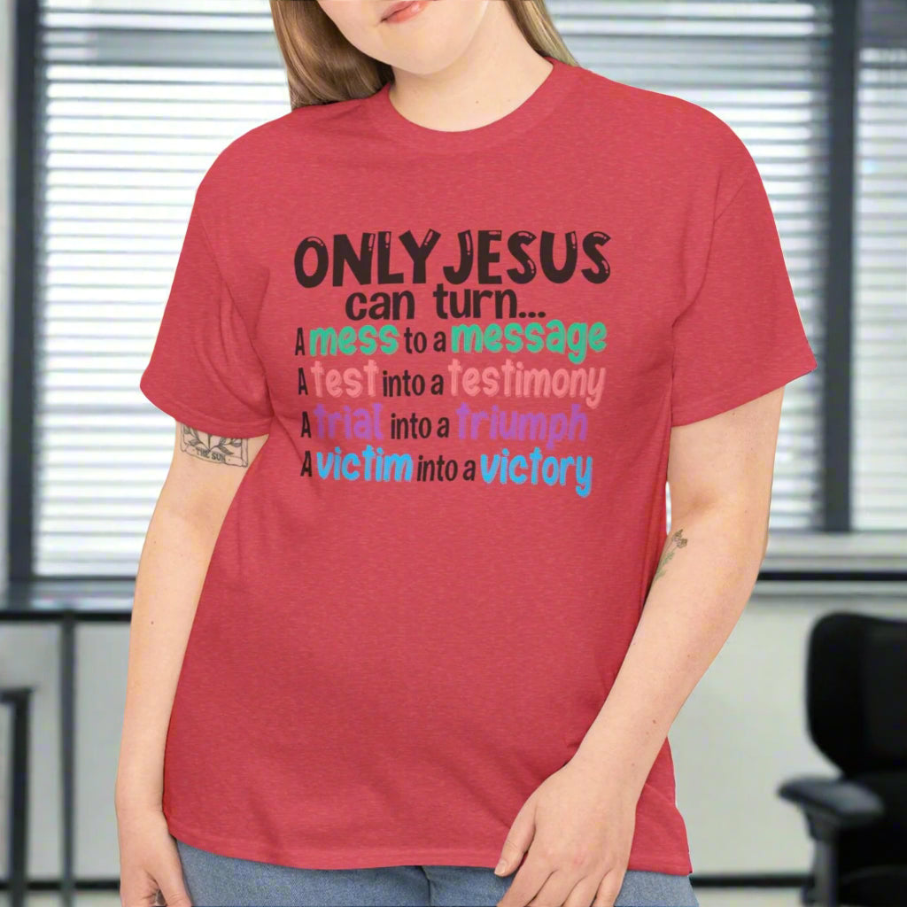 Turn a Mess into a Message Tee